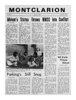"The Montclarion, September 12, 1974" by The Montclarion